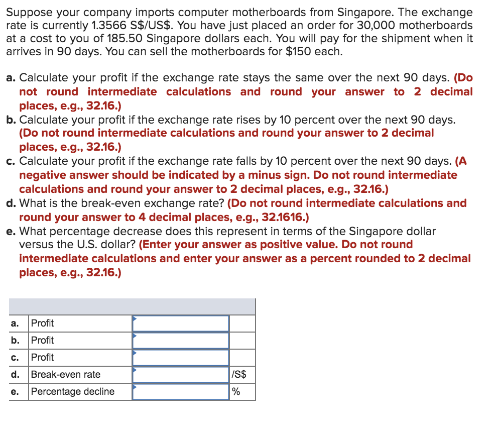 Solved Suppose your company imports computer motherboards | Chegg.com