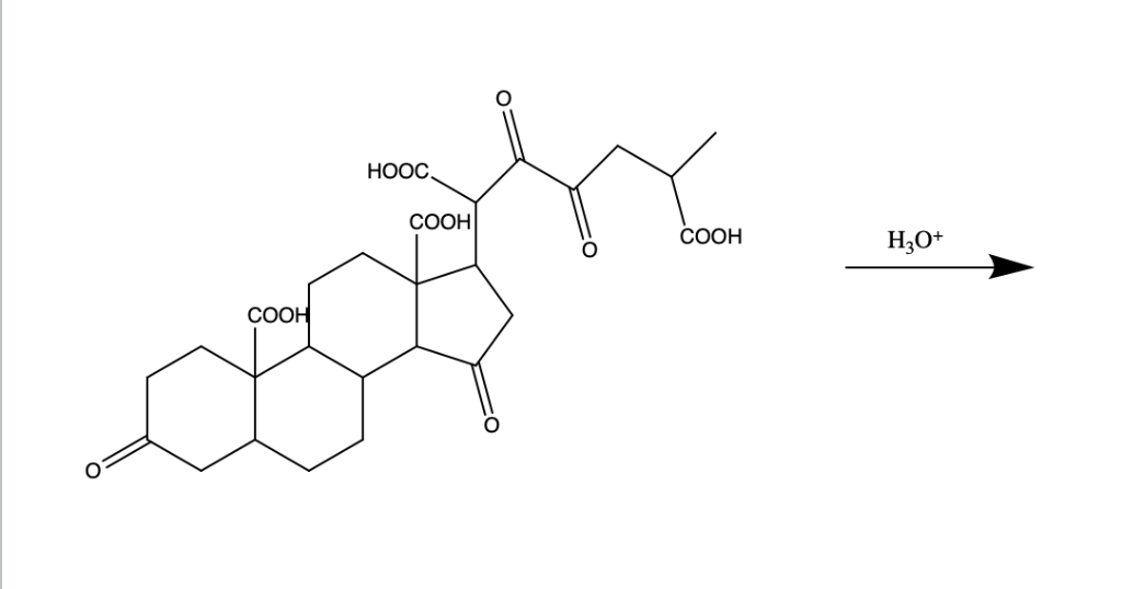Solved HOOC COOH COOH H3O+ COOH | Chegg.com