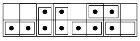 Solved Given a 2 x n rectangle of 1x1 squares. Some squares | Chegg.com