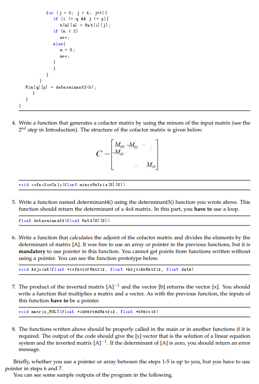 Solved Purpose: Any NxN square matrix [A] is called | Chegg.com