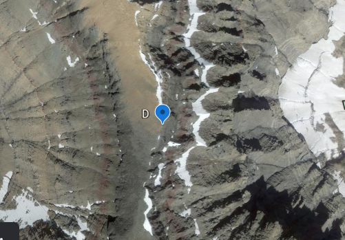 Solved A Mt Stimson 3D B B Lake Josephine Cosley Ridge | Chegg.com