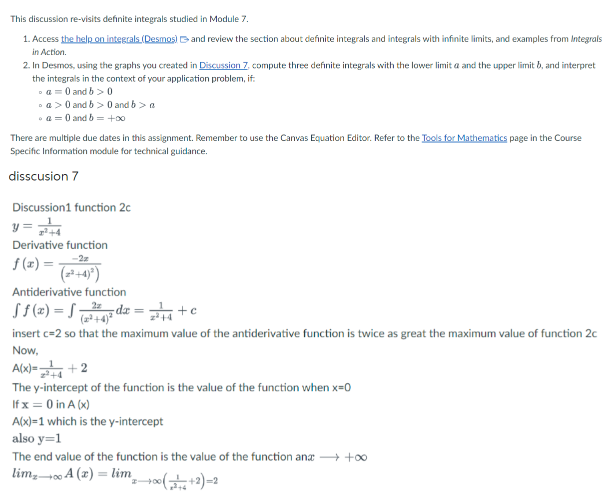 1.Desmos graphs of the derivative and | Chegg.com