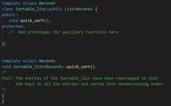 Solved 1. ﻿Implement the count_sort() ﻿method for count sort | Chegg.com