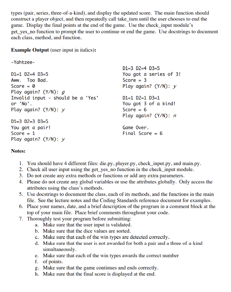 Solved please help in python (i wrote these classes below | Chegg.com