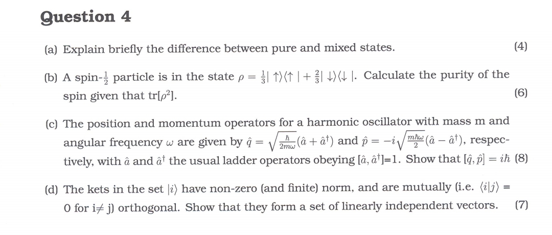 Solved (a) Explain briefly the difference between pure and | Chegg.com