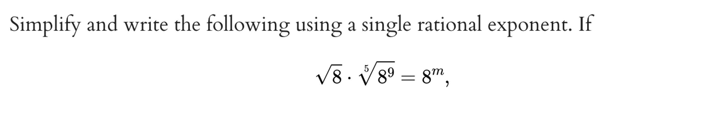 Solved Simplify and write the following using a single | Chegg.com