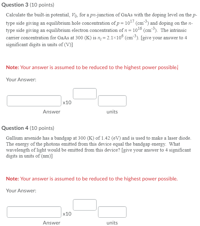 Solved Question 3 (10 points) Calculate the built-in | Chegg.com