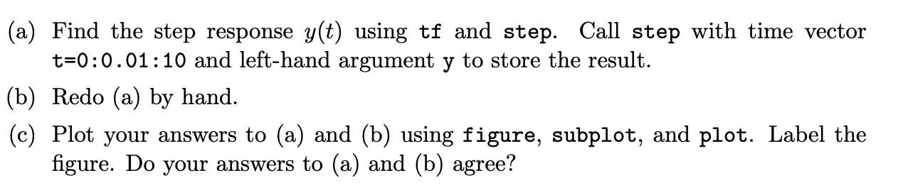 Solved MATLAB Problems: To receive full credit, you must | Chegg.com
