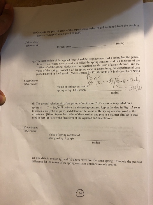 Solved (c) Data Table 2 shows data in a free-fall | Chegg.com