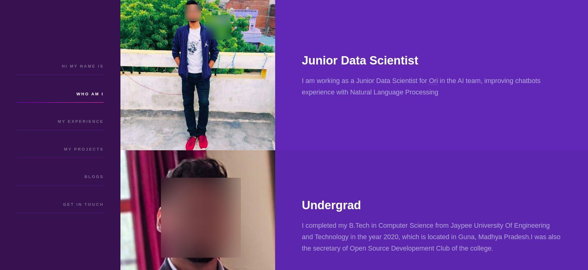 Solved You will be designing and coding a portfolio website, | Chegg.com