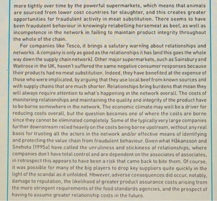 Solved 1 Using ARA concepts, compare the examples of the | Chegg.com