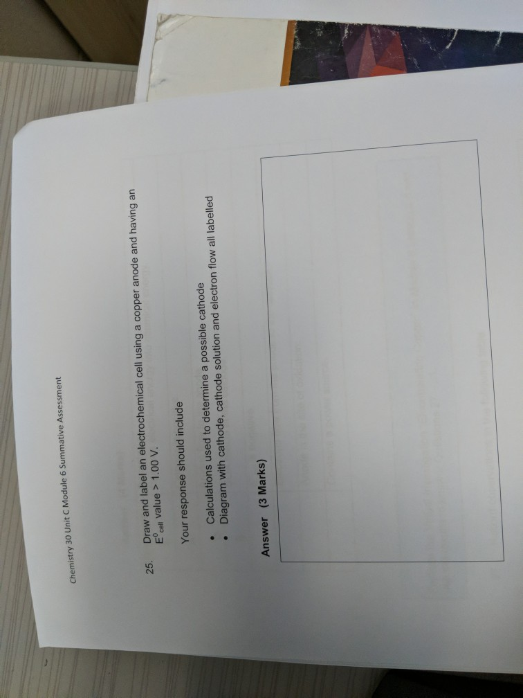 Solved Chemistry 30 Unit C Module 6 Summative Assessment 25. | Chegg.com Solved Chemistry 30 Unit C Module 6 Summative Assessment 25. | Chegg.com