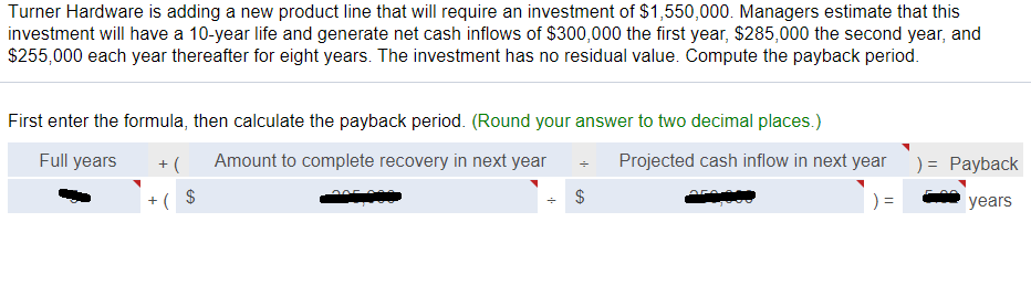 Solved Turner Hardware is adding a new product line that | Chegg.com
