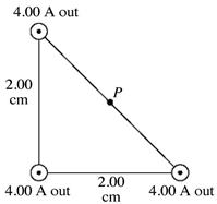 Solved Three long, straight, parallel wires each carry | Chegg.com