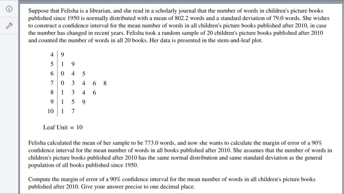 Solved Suppose that Felisha is a librarian, and she read in | Chegg.com