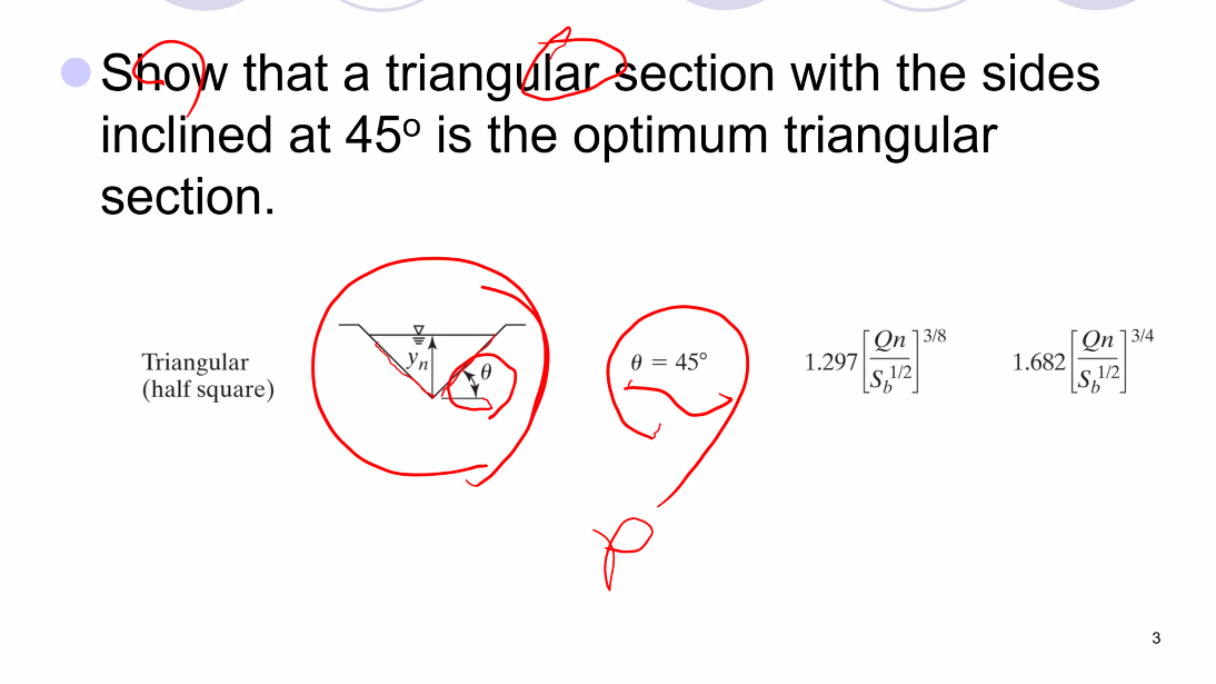 Solved Show that a triangular section with the sides | Chegg.com