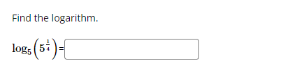 Solved Find the logarithm.log5(514)= | Chegg.com