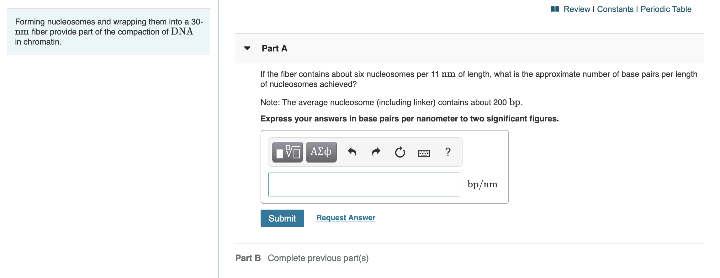 Solved II Review | Constants | Periodic Table Forming | Chegg.com