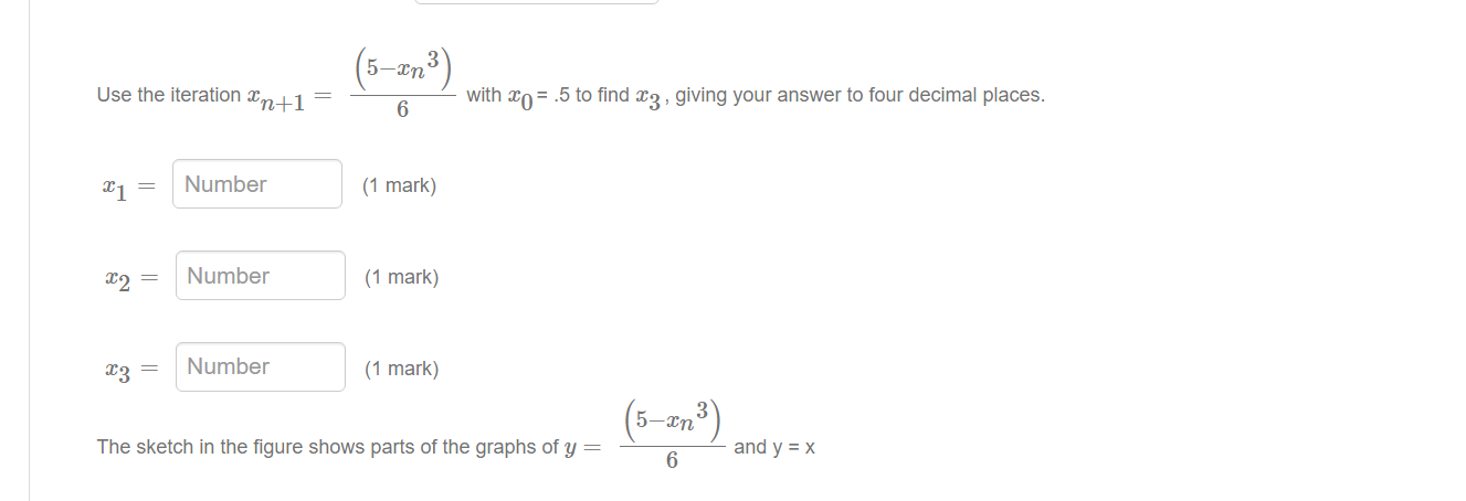 Solved 5- Use the iteration n+1 with 20 = -5 to find 23, | Chegg.com