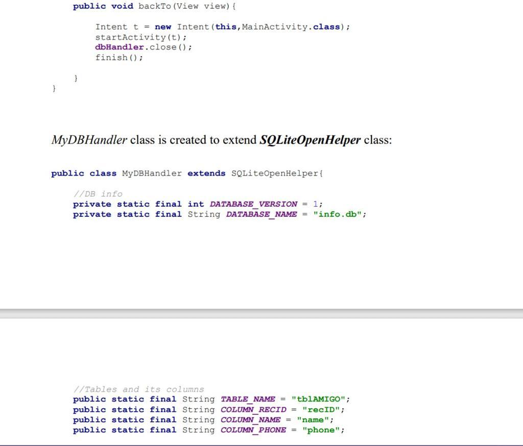 Solved Fill the missing part dedicated for record delete. | Chegg.com