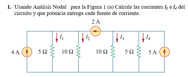 Solved 1. Using Nodal Analysis for Figure 1 (a) Calculate | Chegg.com