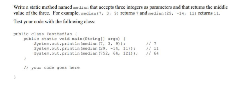 Solved I am using Java on BlueJ if you could show all the | Chegg.com
