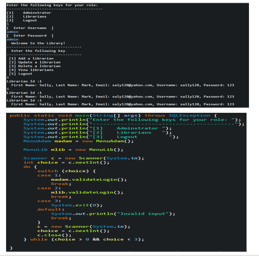 Solved package client; import java.sql.SQLException; import | Chegg.com Solved package client; import java.sql.SQLException; import | Chegg.com