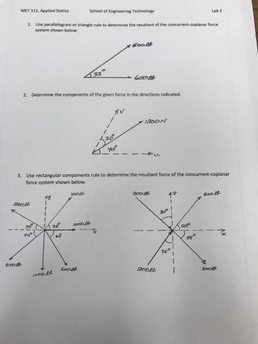 Use Parallelogram Or Triangle Rule To Determine Th... | Chegg.com