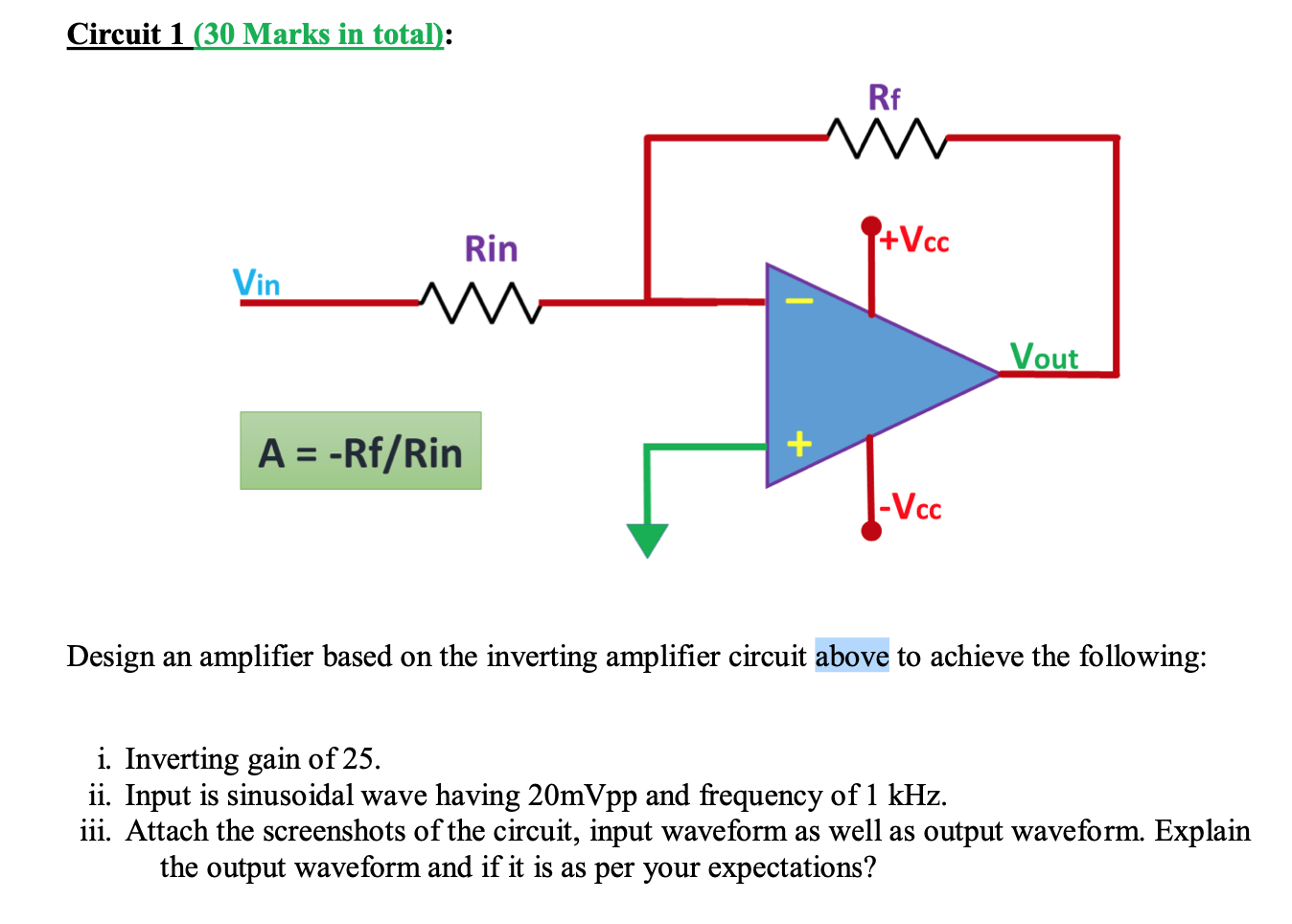 Solved Design this circuit and just draw the schematic for | Chegg.com