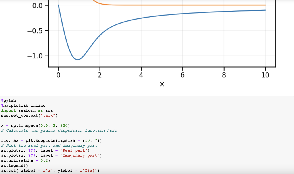 Solved Question 3.1.1 (1 point): To start, install plasmapy | Chegg.com