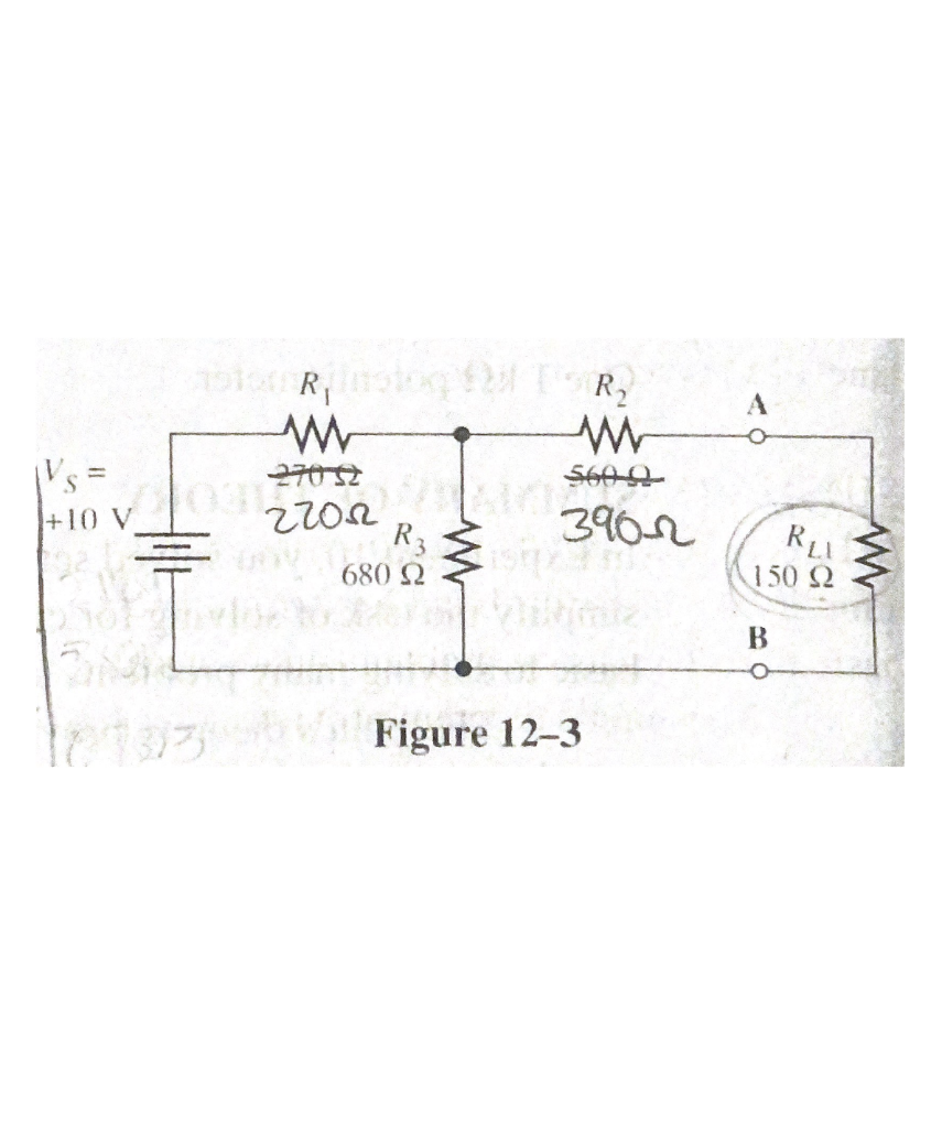 Solved Draw the Thevenin equivalent circuit. Show on your | Chegg.com