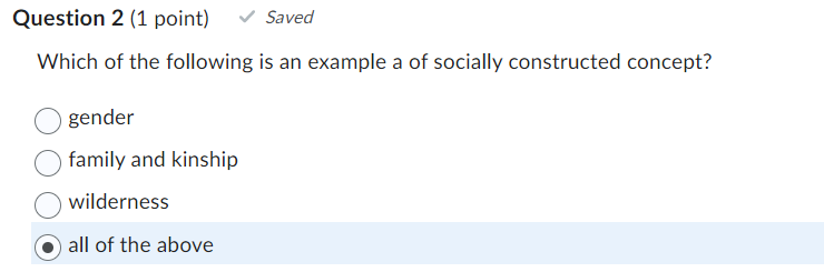 Which of the following is an example a of socially | Chegg.com