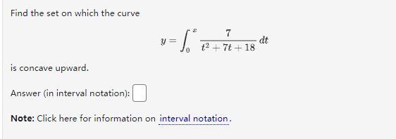 Solved If f(x)=∫0x(16−t2)et4dt, find the largest interval on | Chegg.com