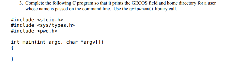 Solved 3. Complete the following program so that it prints | Chegg.com