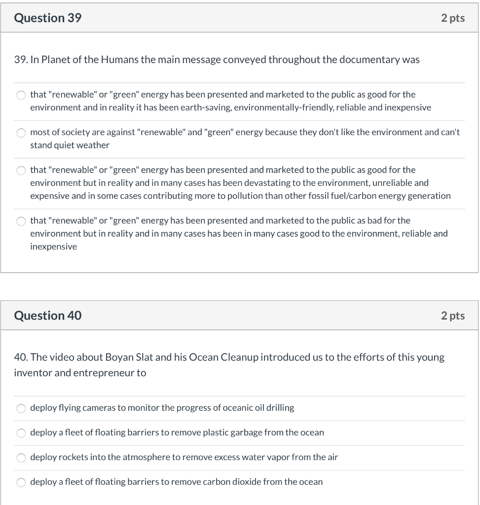 Solved Question 37 2 pts 37. “You go along a core and | Chegg.com