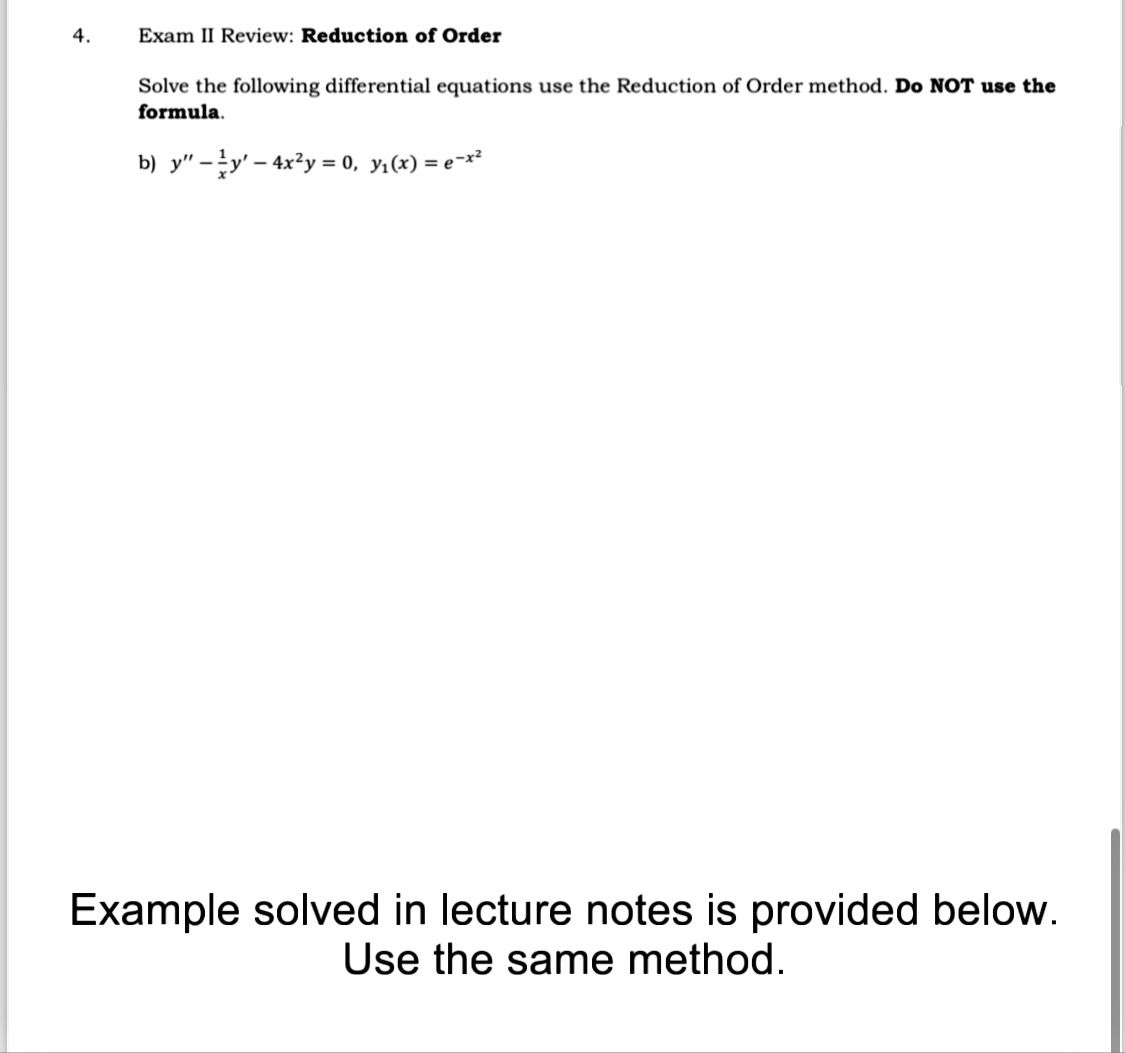 Solved Solve the following question. Example solved by | Chegg.com
