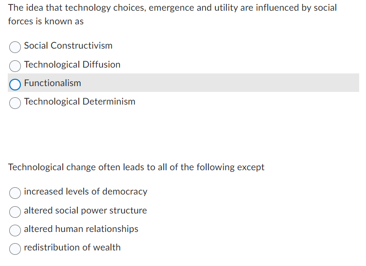 Solved The idea that technology choices, emergence and | Chegg.com