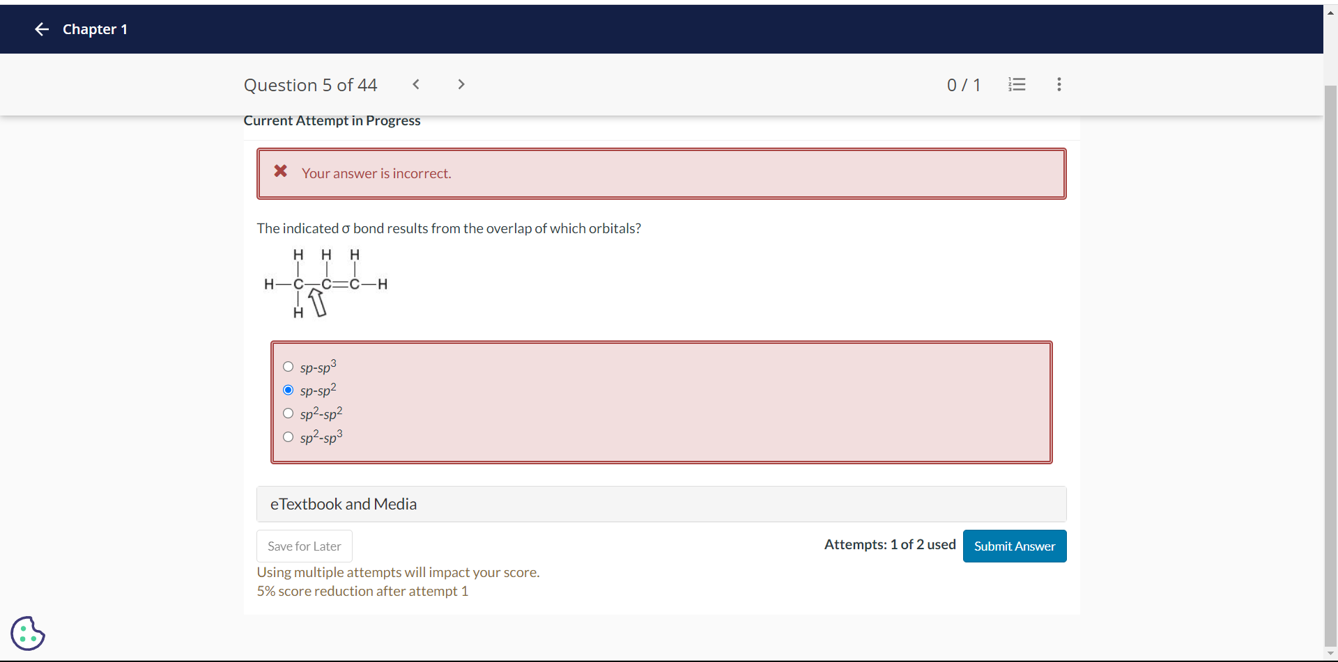 Solved The indicated σ bond results from the overlap of | Chegg.com