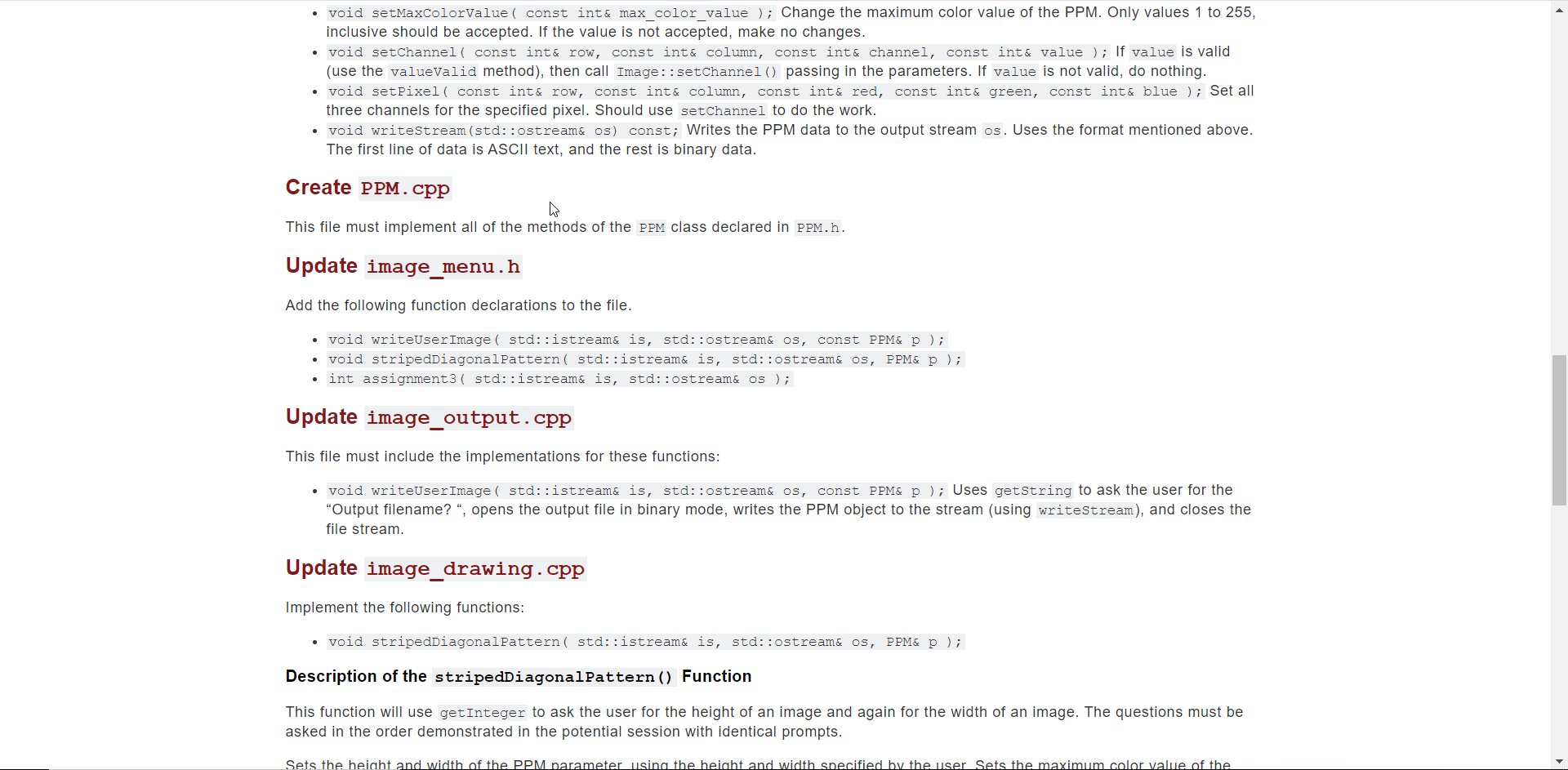 Portable Pixmap Format The Portable Pixmap Format | Chegg.com