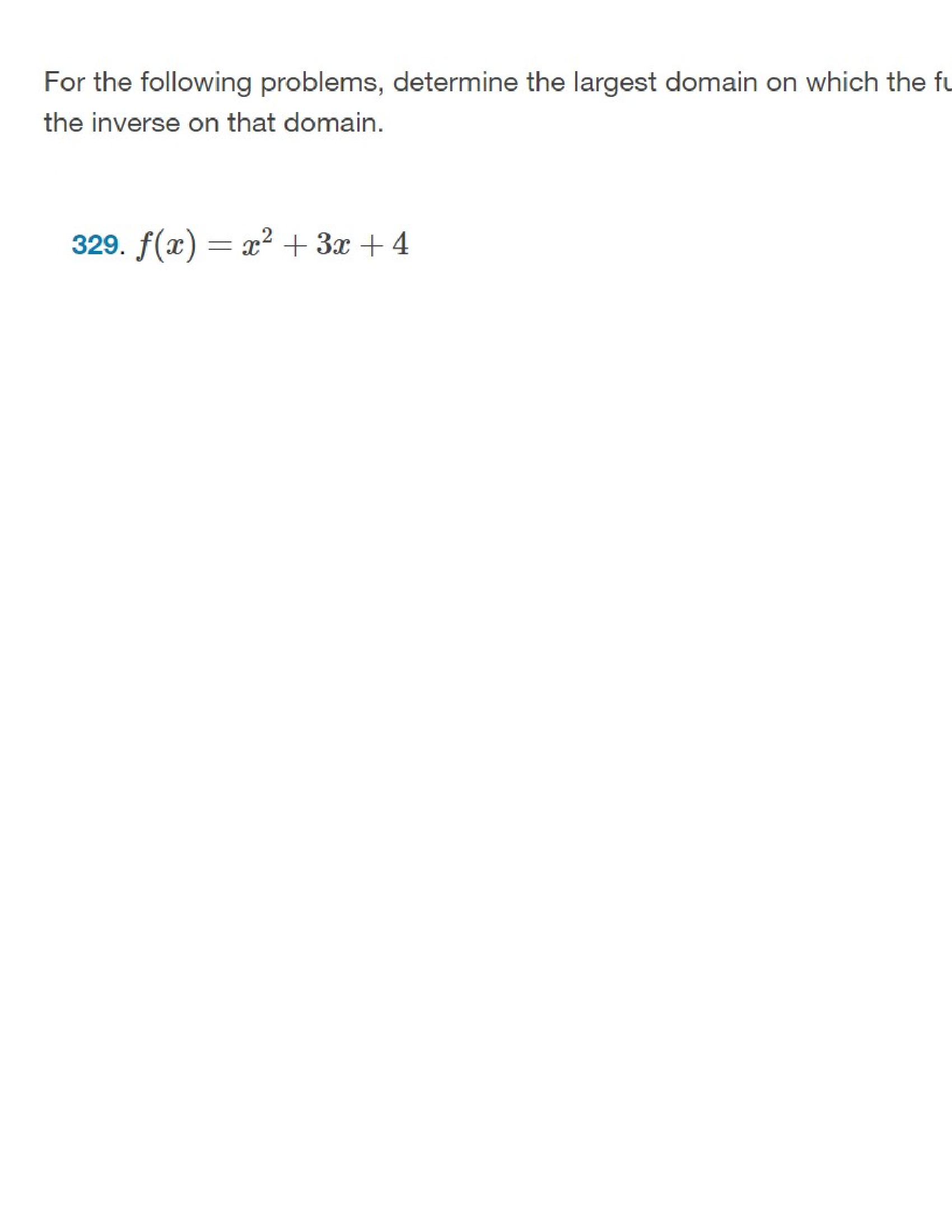Solved For the following problems, determine the largest | Chegg.com