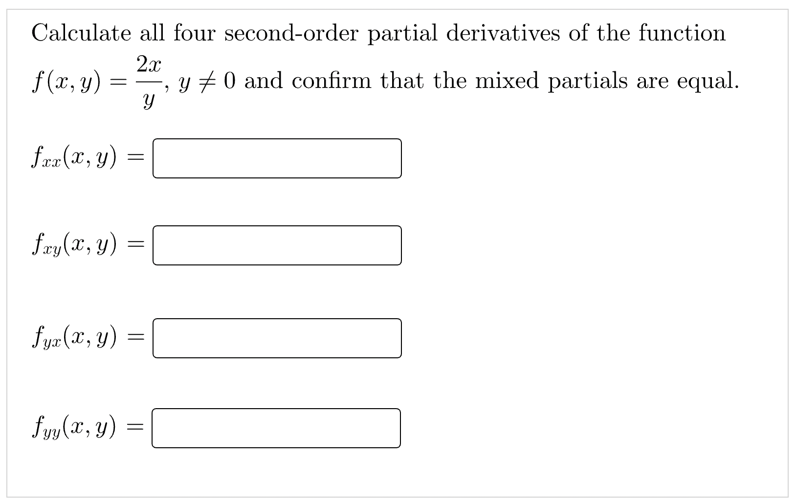 Solved Find all points where the partial derivatives of | Chegg.com