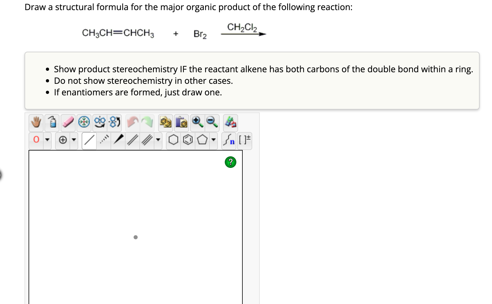Solved Draw a structural formula for the major organic | Chegg.com