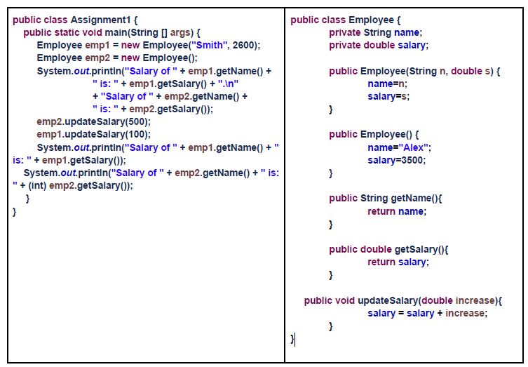 Solved hey i need some help wit this, There are two classes | Chegg.com