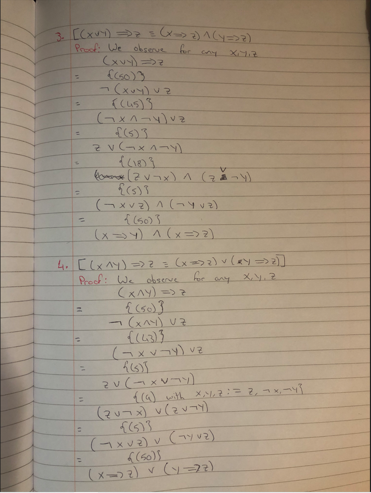 Solved Using the laws of The Predicate Calculus, prove the | Chegg.com