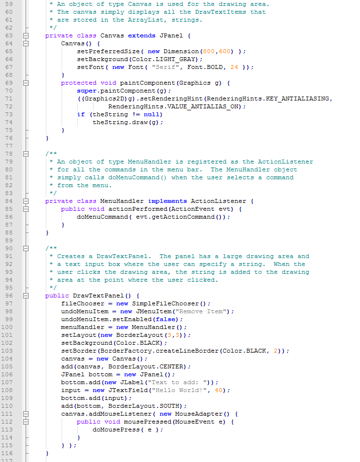 For this lab, you will work on a simple GUI | Chegg.com