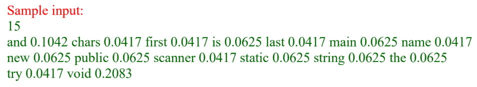 typo: the prompt is given n words and | Chegg.com