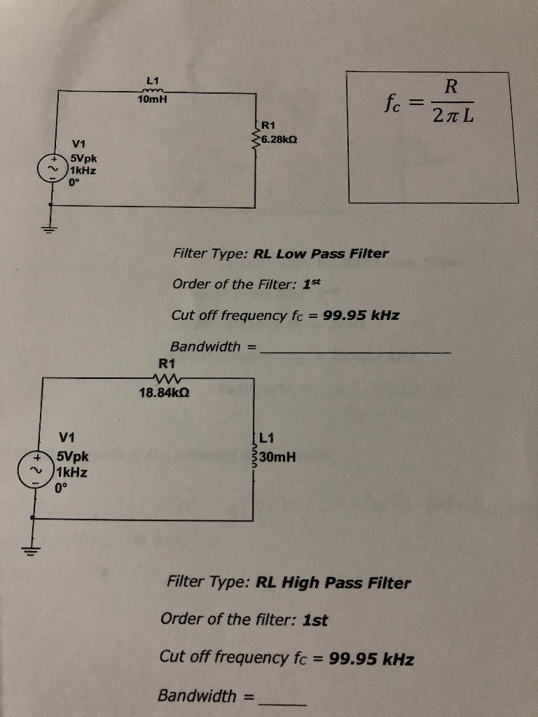 Solved 1 Consider The Following Circuits Determine The