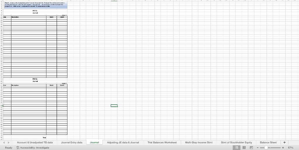 Step 1: Journalize the transactions on the "Journal | Chegg.com