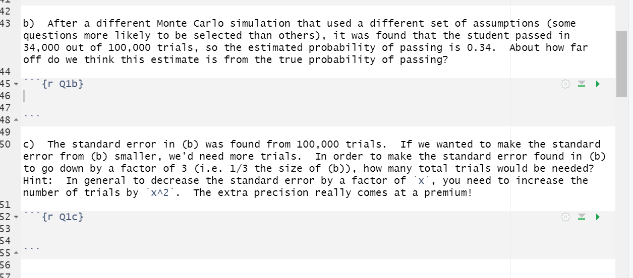 Solved c) The values inside a 95% confidence provide a range | Chegg.com