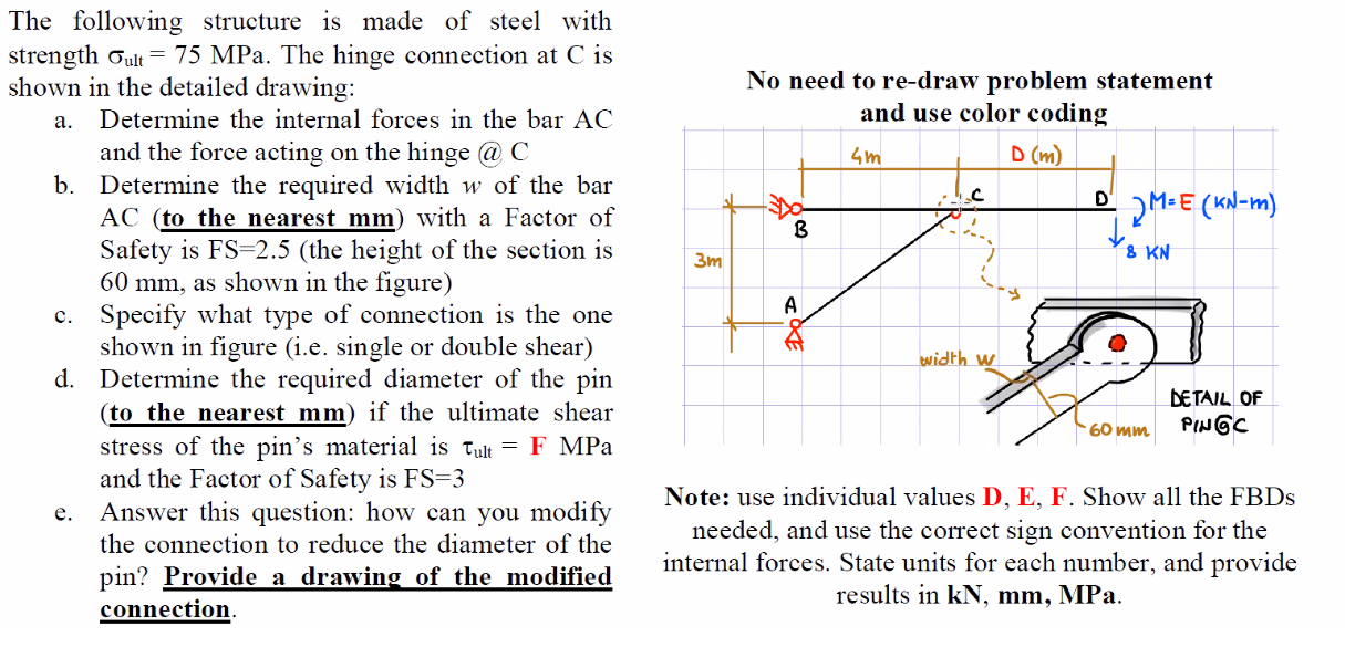 Solved a. No need to re-draw problem statement and use color | Chegg.com